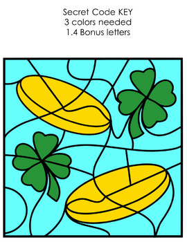 Reading System Step 4 No Prep St. Patrick’s Day Color By Code- FUN VCe ...